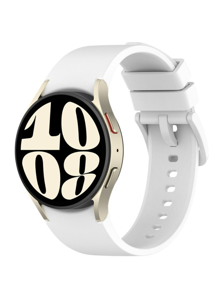 Силиконовый ремешок для часов Samsung Galaxy Watch 4 5 6 Classic Pro 40 ...