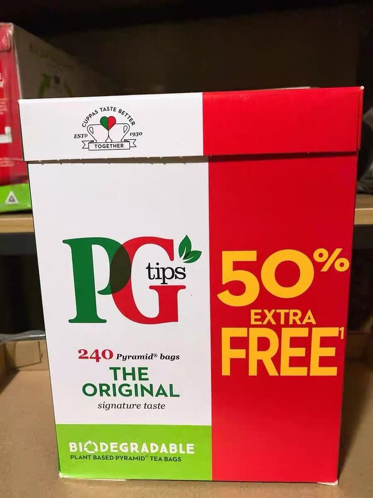 Чай черный Pg Tips 240 пакетиков - купить с доставкой по выгодным ценам ...