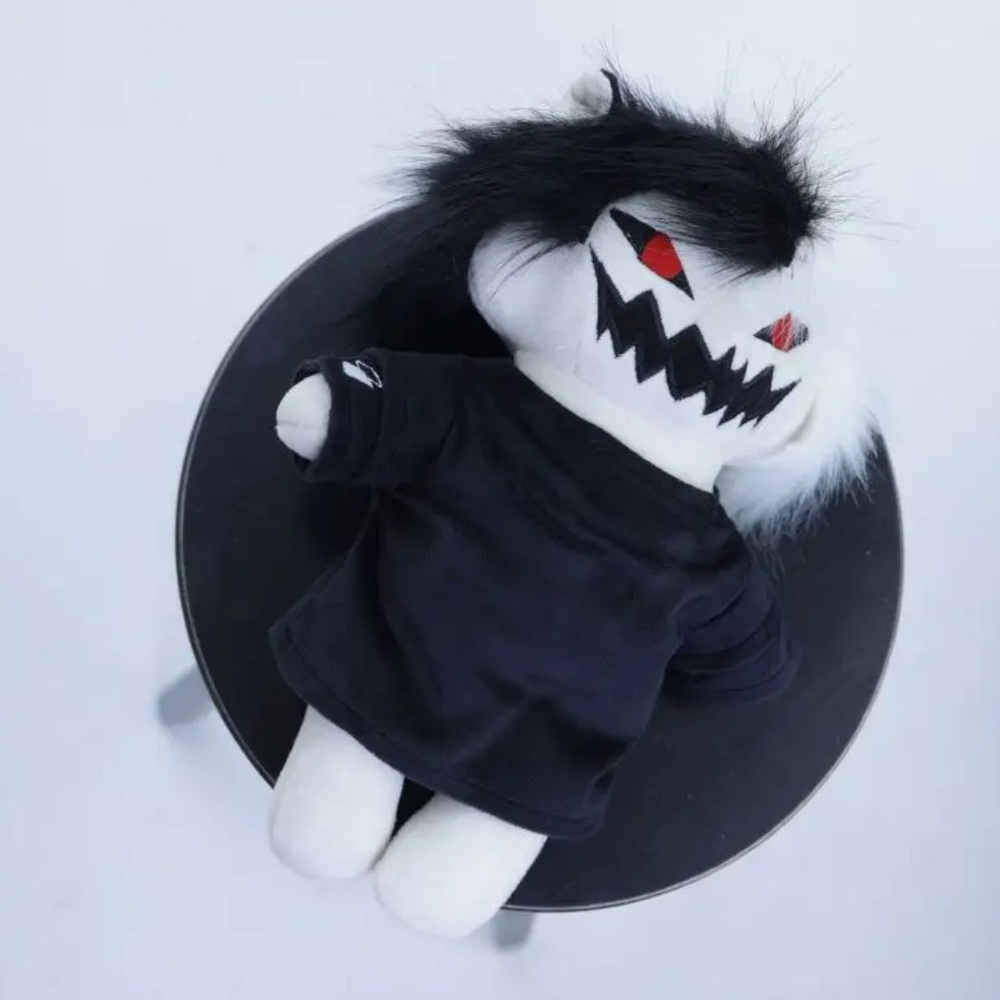 Мягкая игрушка кот Zxc аниме дед инсайд курсед 25cm купить с