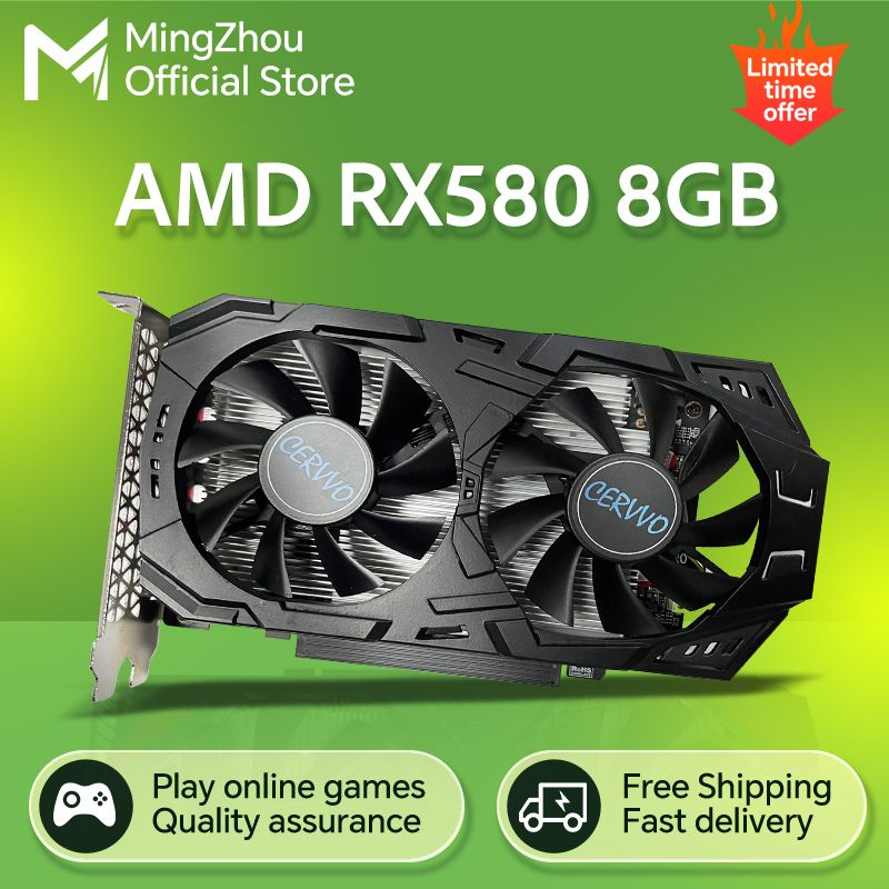 Видеокарта Mingzhou Radeon RX 580, 8 ГБ DDR5 - купить по низким ценам в ...