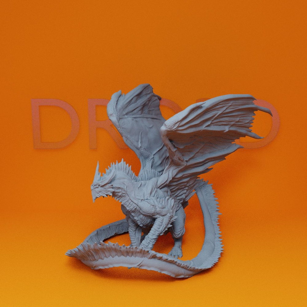 Dragon Aureus (Золотистый Дракон) коллекционная фигурка 5см / DnD ...