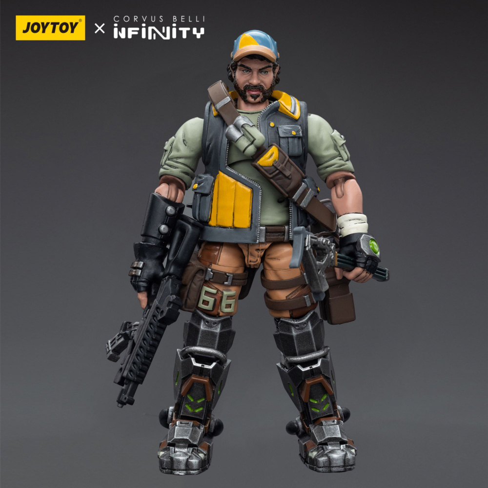 Подвижная фигурка JOYTOY Infinity NA2 Monstruckers #1Man - купить с доставкой по выгодным ценам ...