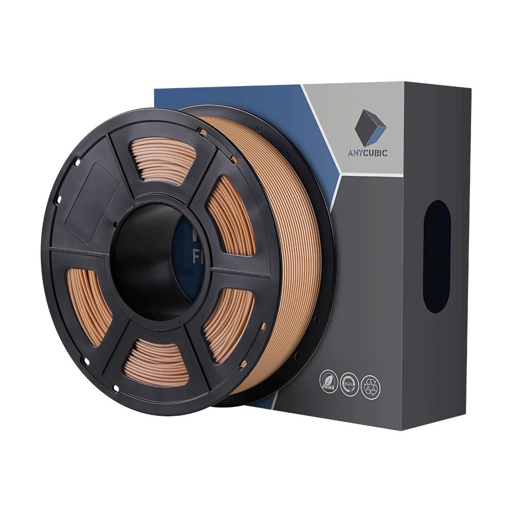 PLA пластик (Filament Пруток) для FDM 3D принтера Дерево (Wood) 1KG (1 ...