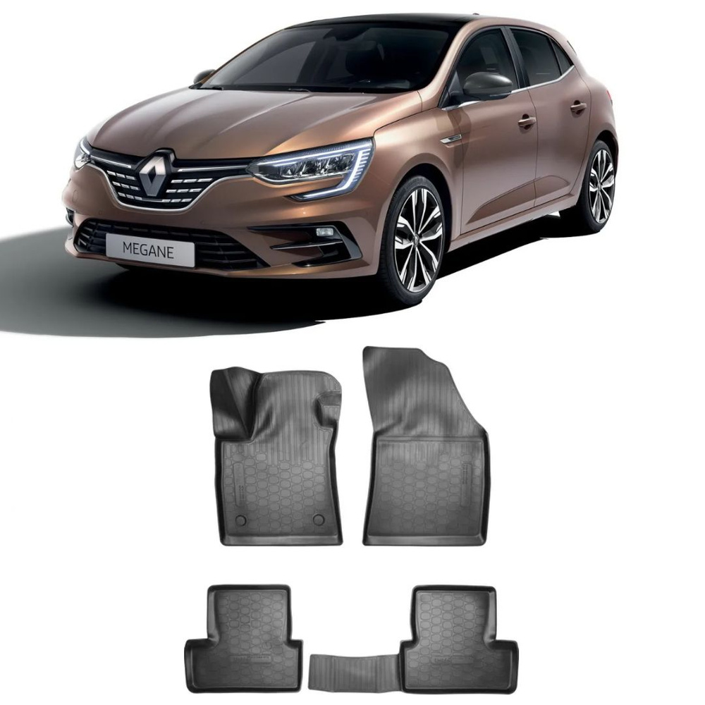 Коврики в салон автомобиля Norplast Коврики 3D для салона Renault ...