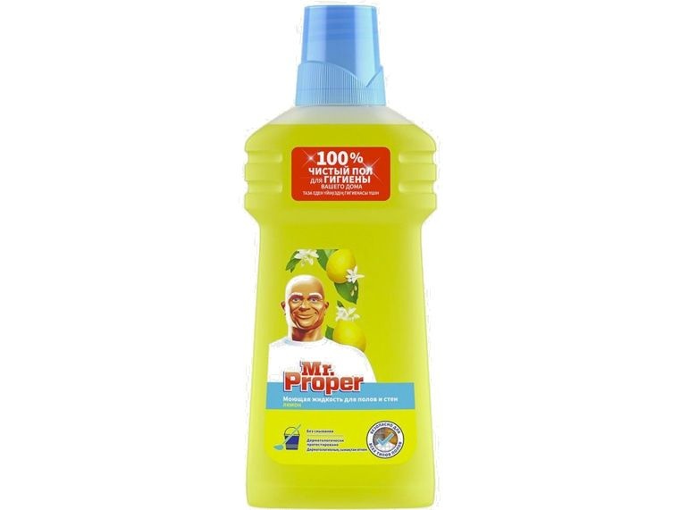 средство для мытья полов и стен Mr. Proper LEMON - купить с доставкой ...