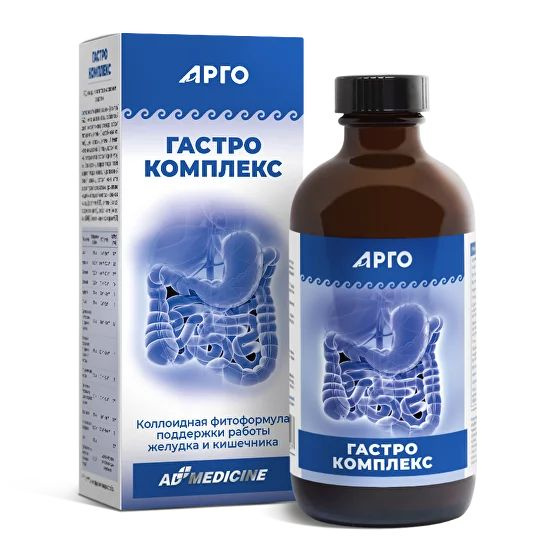 Гастро Комплекс коллоидный, 235 мл, (Gastro complex) восстанавливает ...