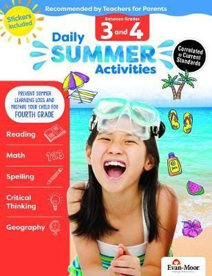 Daily Summer Activities: Grades 3-4 - Activity Book - купить с ...