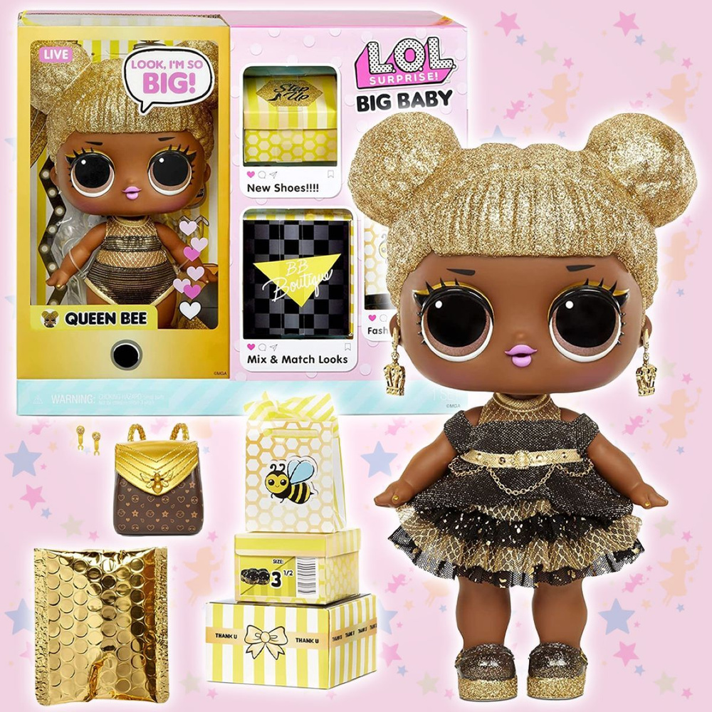 Кукла LOL Surprise Big Baby Queen Bee купить на OZON по низкой цене ...