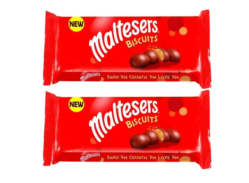Печенье Maltesers Biscuits, 110 г, 2 шт - купить с доставкой по ...
