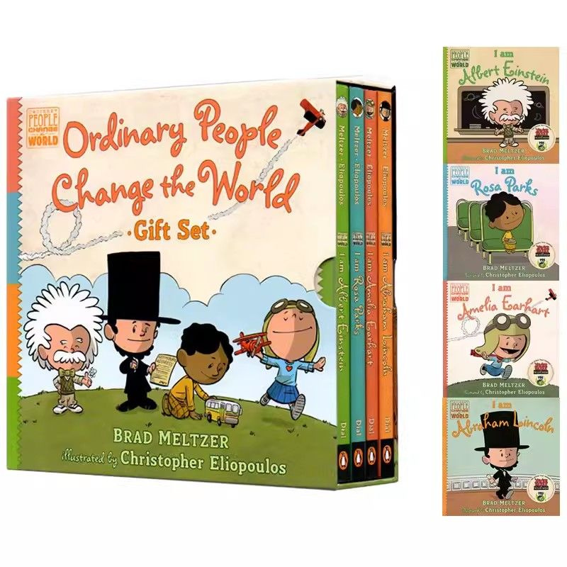 Оригинальное название: Ordinary People Change the World Gift Set 1 - 4 ...