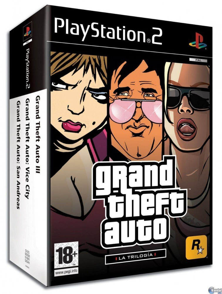 Игра Grand Theft Auto Trilogy NTSC U/C (PS2) (PlayStation 2, Английская ...