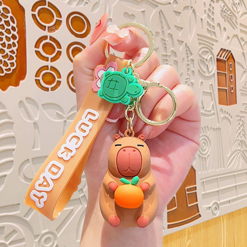 брелок Капибара с апельсином - купить с доставкой по выгодным ценам в ...
