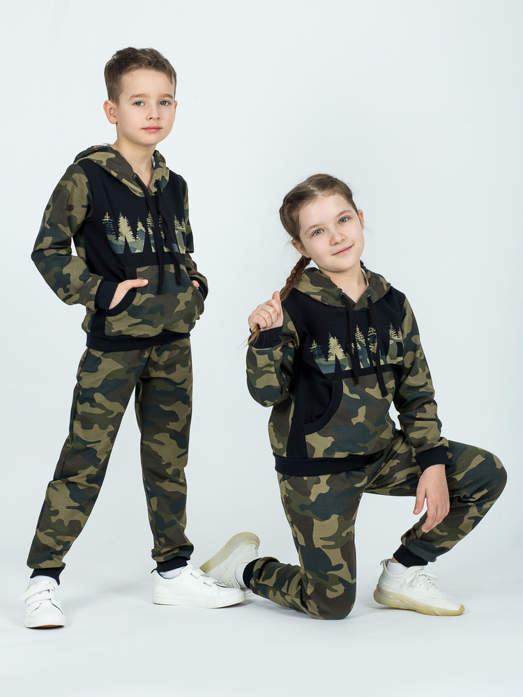 Костюм спортивный kimmi&co Камуфляж - купить с доставкой по выгодным ...