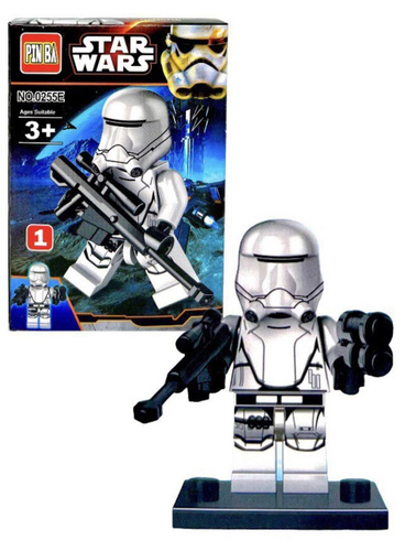 Конструктор Звездные войны Фигурка Клон снежный солдат - купить с ...