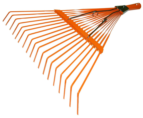 Грабли Skrab веерные пластинчатые 455мм 18Т(18 зубьев). Амортизирующие ...