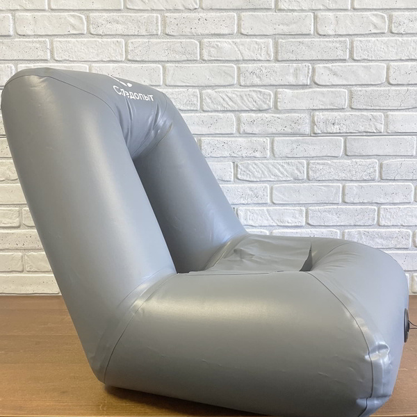 Кресло надувное для лодки ПВХ Следопыт PF-IB-E01 (лодочное сиденье для рыбалки, высокая спинка ...