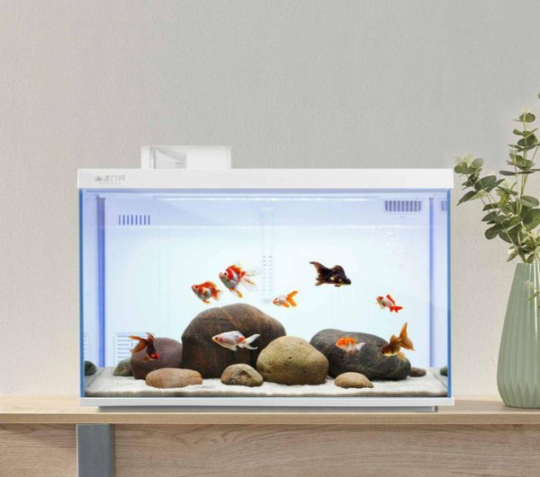 Умный аквариум Xiaomi Geometry Smart Modular Ecological Fish Tank S600 купить на OZON по низкой ...