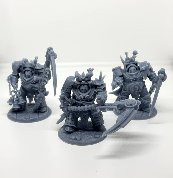 Набор миниатюр "Death Guard: Deathshroud Bodyguard" Warhammer 40k ,НРИ ...