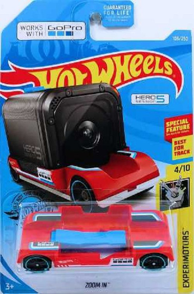 Машинка Hot Wheels Zoom In GoPro FYD83-D7C3 купить на OZON по низкой ...