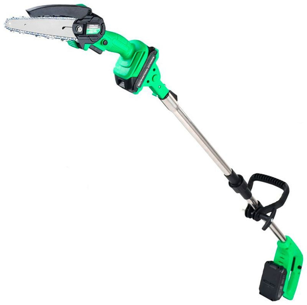 Цепная пила-высоторез аккумуляторная Zitrek GreenSaw 20 Plus (20В, Li-Ion, аккум. 2шт. - 1x1.5 ...