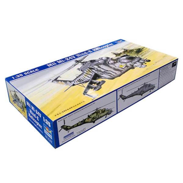 Комплект модели вертолета ми - 24в индукторe 1/35 trumpeter 05103 ...