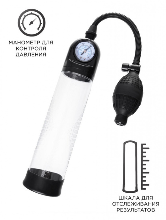 Вакуумная помпа с манометром SEXUS MEN TRAINING ROALD - купить с ...