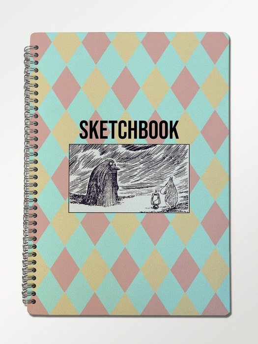 Скетчбук / Блокнот, A4 крафт-бумага, 50 листов для рисования, эскизов с ...