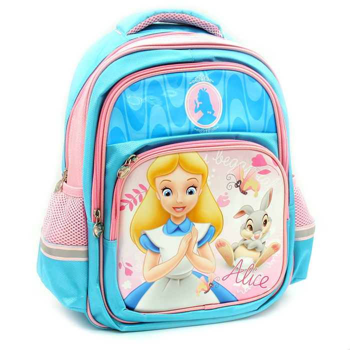 Детский школьный рюкзак для младших классов с рисунком Disney Алиса в ...