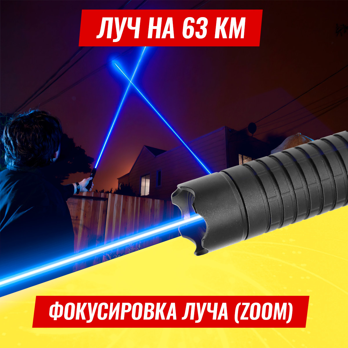 Лазерная Указка Золотой Дракон 150000мВт (самая Мощная) 100 Км ...