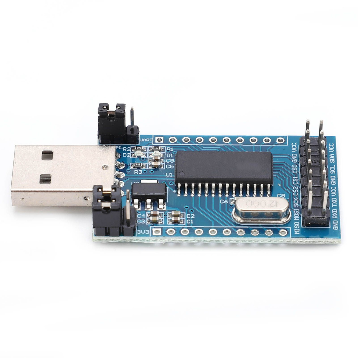 Модуль USB в UART I2C SPI TTL ISP купить на OZON по низкой цене ...