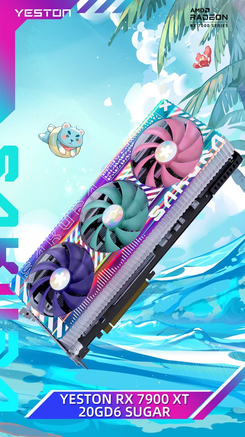 Видеокарта YESTON Radeon RX 7900 XT, 20 ГБ - купить по низким ценам в ...