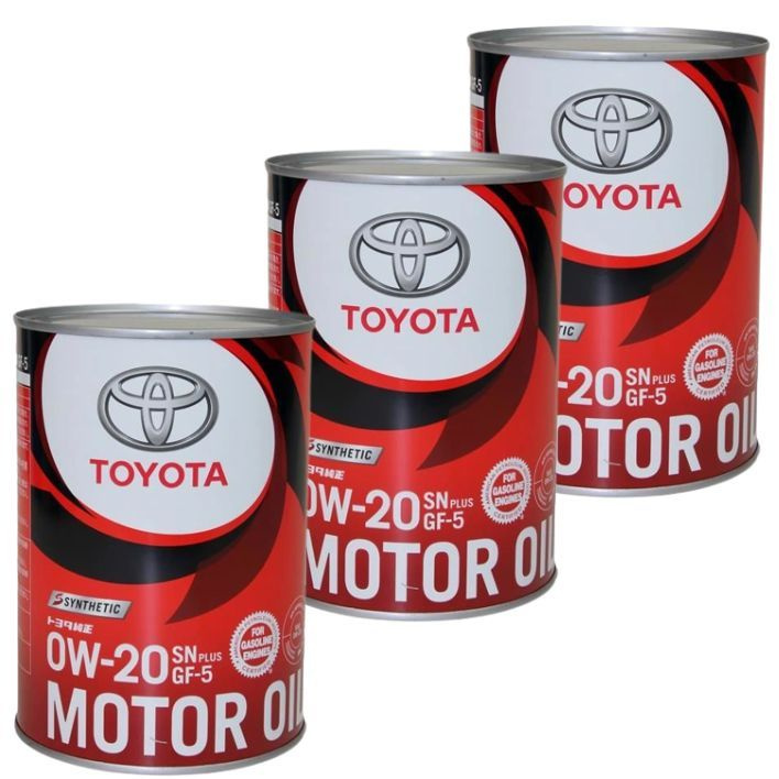 Масло моторное Toyota 0W-20 Синтетическое - купить в интернет-магазине ...