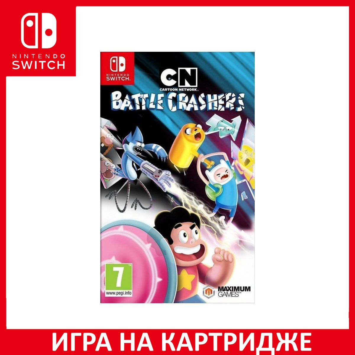 Игра Cartoon Network Battle Crashers Switch Картридж на Nintendo Switch ...