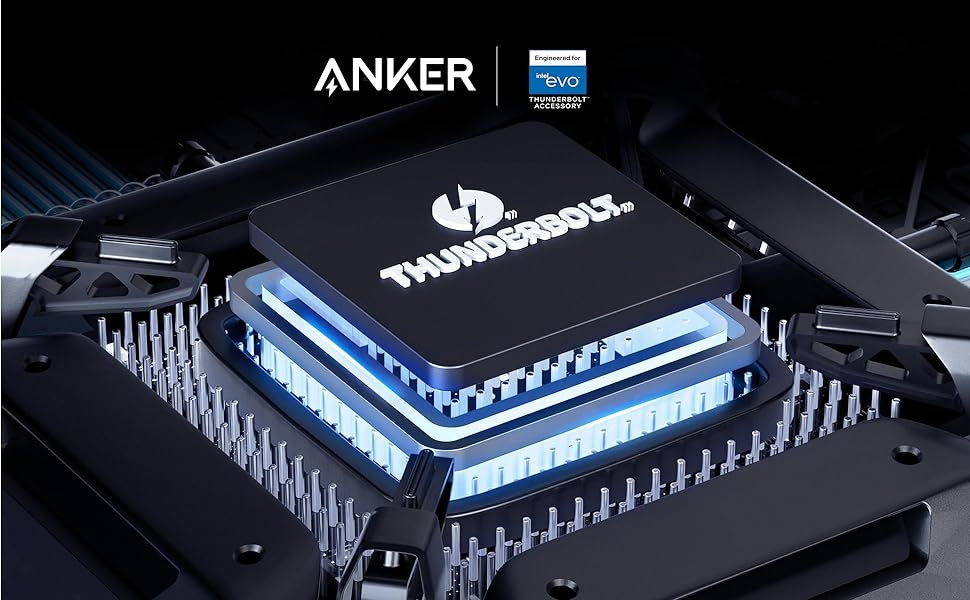 Расширенная база Anker 777 Thunderbolt (Apex, 12-in-1, Thunderbolt4 ...