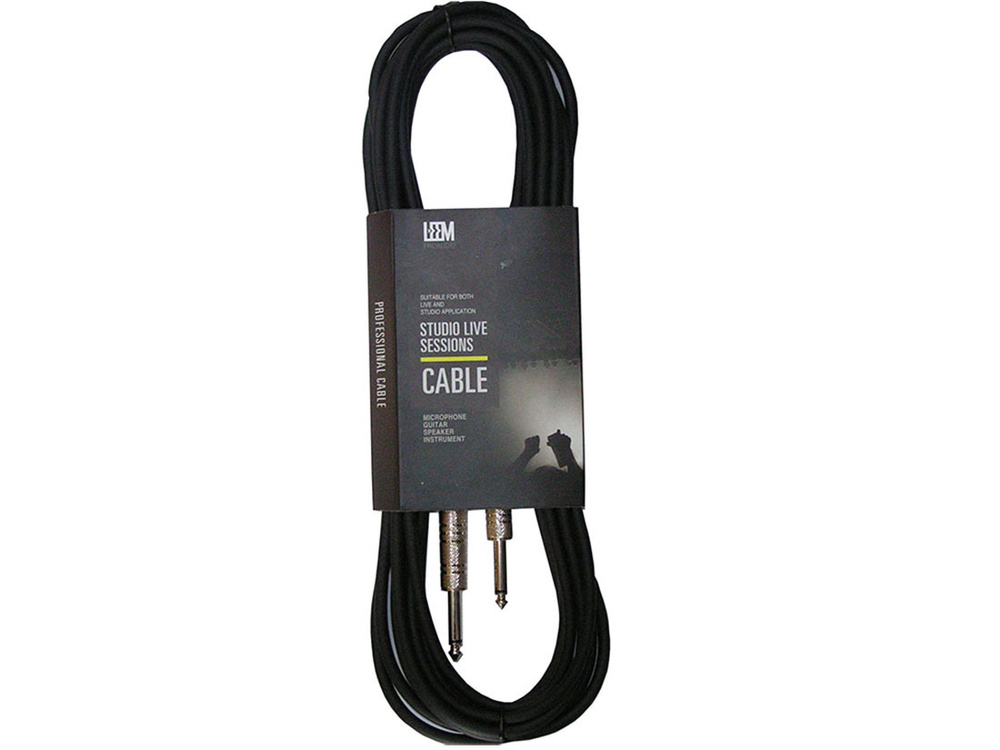 Кабель гитарный Leem CR-20, экранированный, 6 метров - купить с доставкой по выгодным ценам в ...