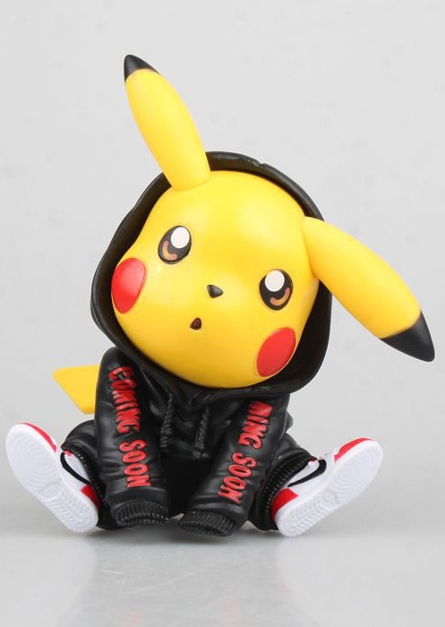 Фигурка Покемон Пикачу / Pokemon Pikachu Black Supreme (12см, пакет ...