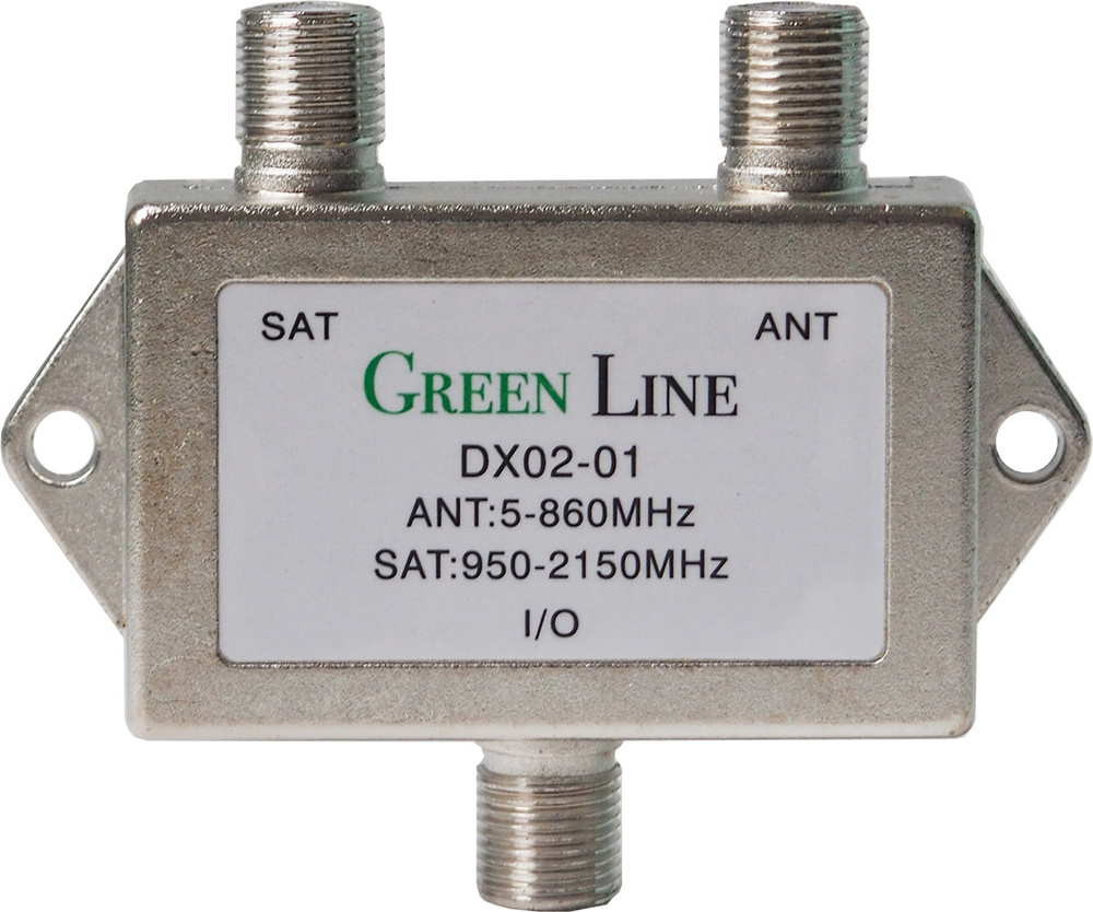 Диплексер SAT/ANT Green Line DX02-01 - купить с доставкой по выгодным ценам в интернет-магазине ...