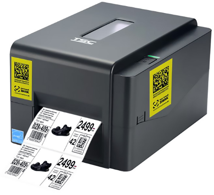 Принтер для чеков TSC термотрансферный TE200 (203dpi) USB (оптимально для OZON, CDEK ...