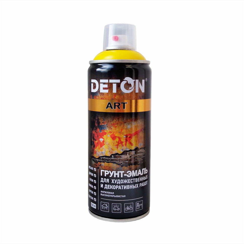 Deton Краска для граффити, 520 мл./ 380 г. - купить с доставкой по ...
