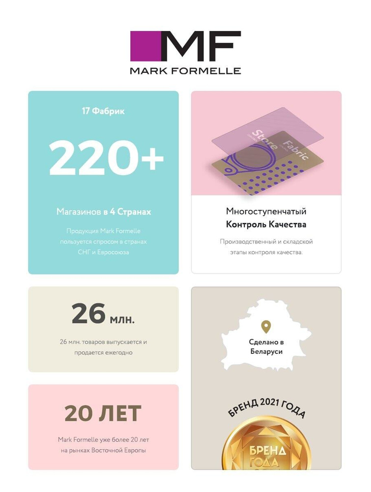 Комплект трусов боксеры Mark Formelle Нижнее белье, 2 шт - купить с ...