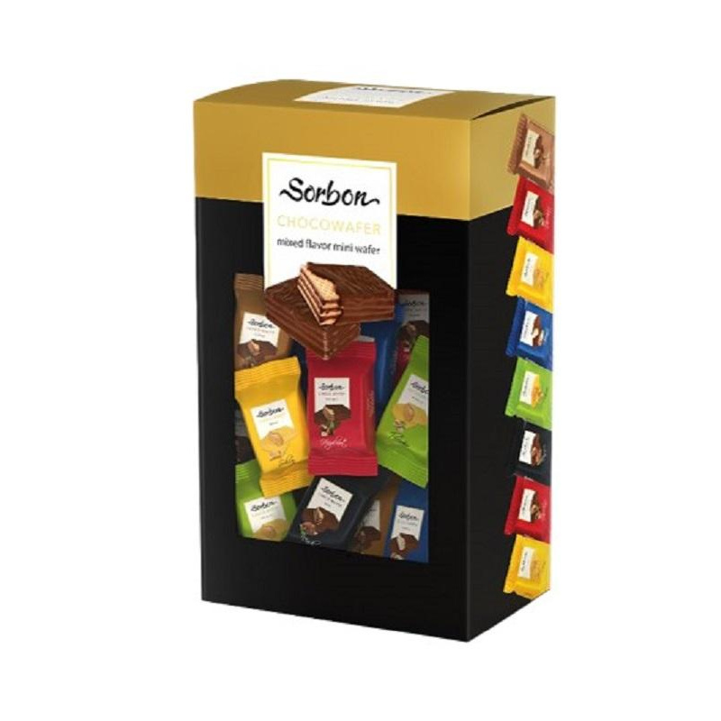 Конфеты вафельные в шоколаде Sorbon Mix 300 грамм купить с доставкой по выгодным ценам в