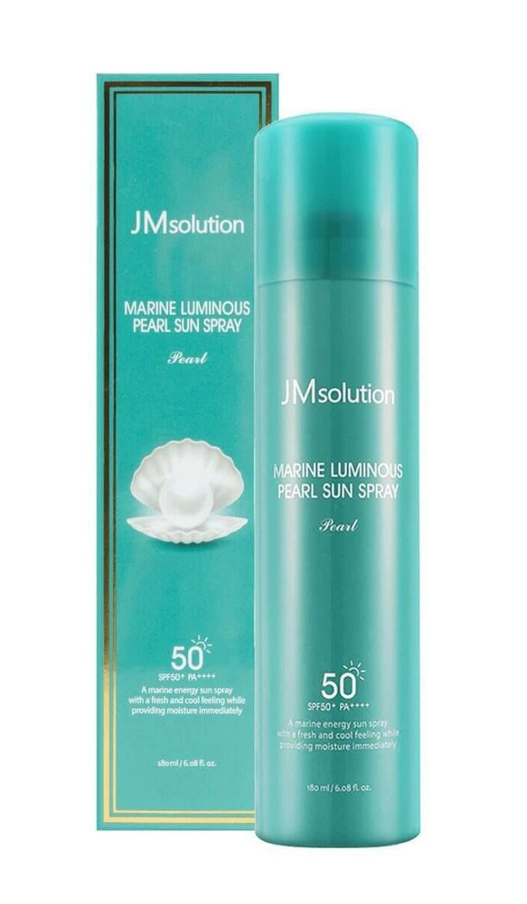 JM Solution Marine Luminous Pearl Солнцезащ. спрей д/лица жемчуг SPF50+PA +++180мл - купить с ...