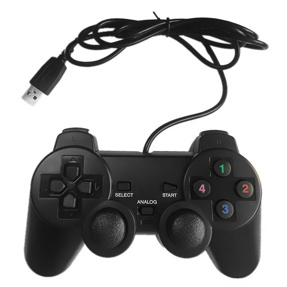 USB Игровой Джойстик с Вибрацией для ПК купить c доставкой на OZON по ...