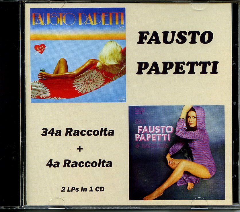 CD Fausto Papetti (2 in 1) - 34a raccolta +4a raccolta,1982/64 г ...