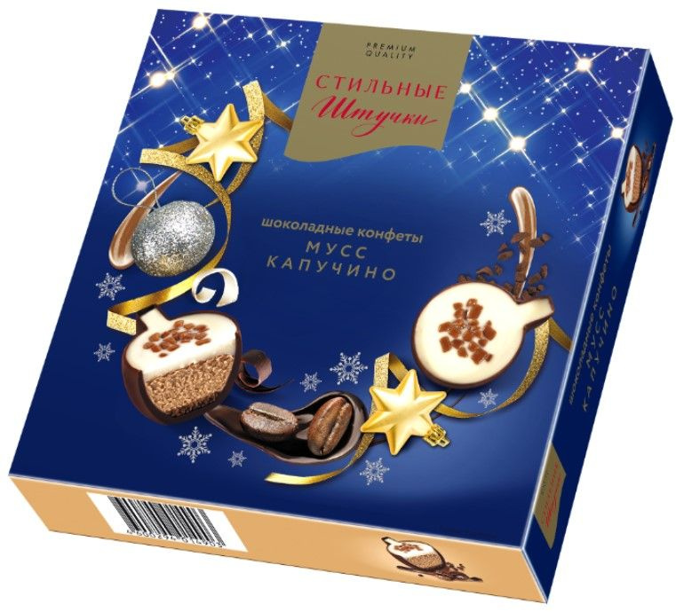 Конфеты СТИЛЬНЫЕ ШТУЧКИ Мусс капучино, 104г, Россия - купить с ...