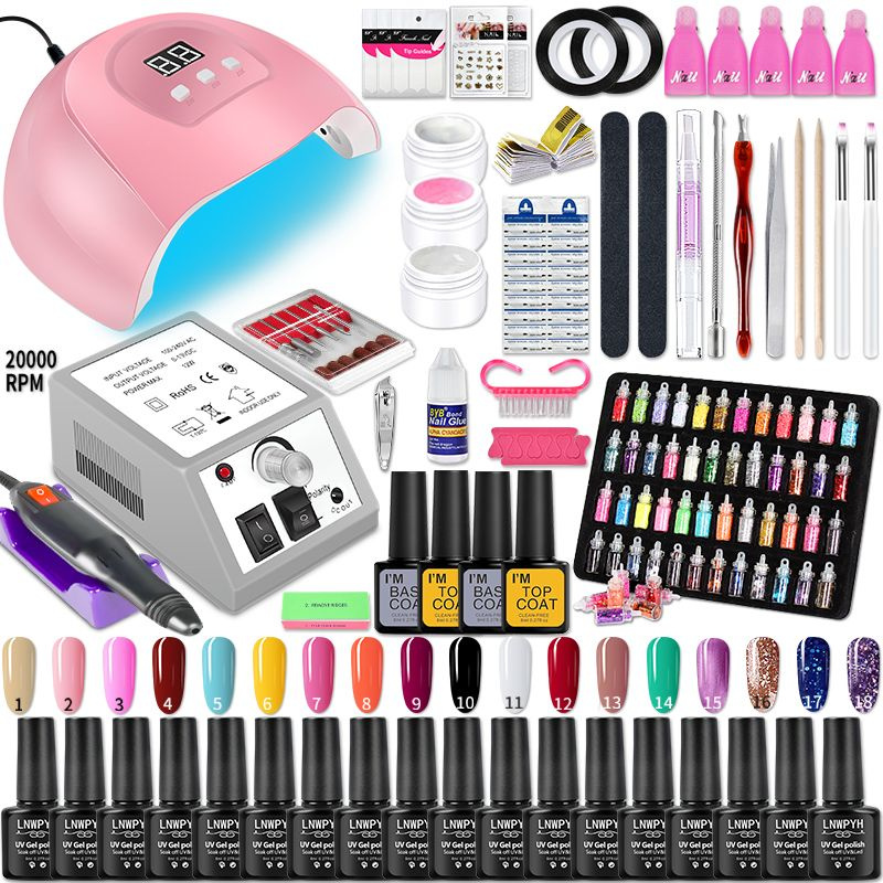 Набор инструментов для маникюра Lnwpyh NAIL TOOL KIT_S038-X4-(1-18 ...