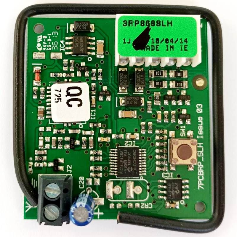 787730 FAAC Радиоприемник 1-канальный RP 868 МГц встраиваемый в разъем, память на 250 пультов с ...