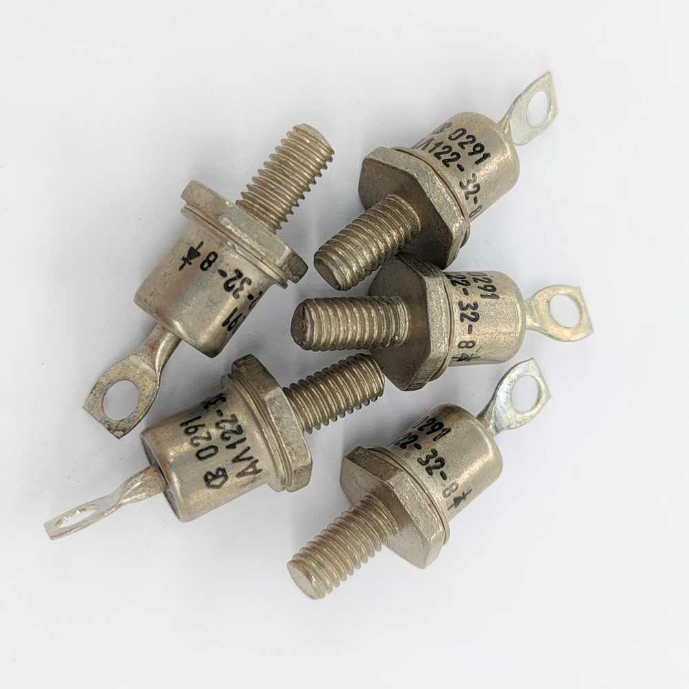 5шт. диод лавинный ДЛ122-32-8 32A 800V без крепежа - купить с доставкой по выгодным ценам в ...