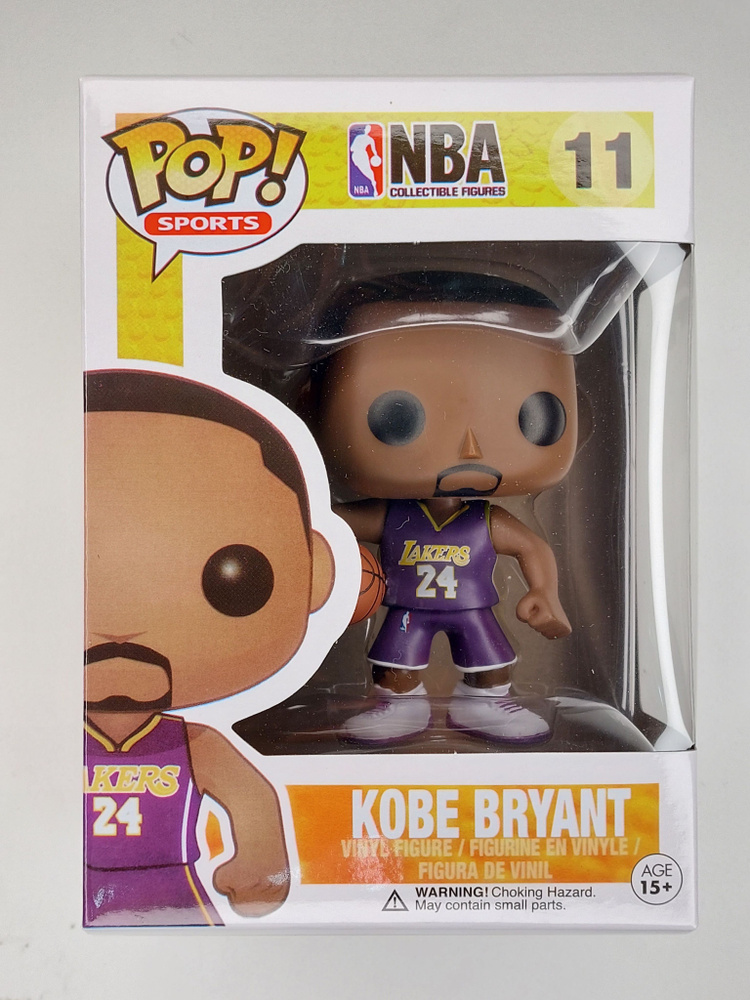 Фигурка баскетболист Коби Брайант в фиолетовой форме Kobe Bryant звезда НБА NBA 11 - купить по ...