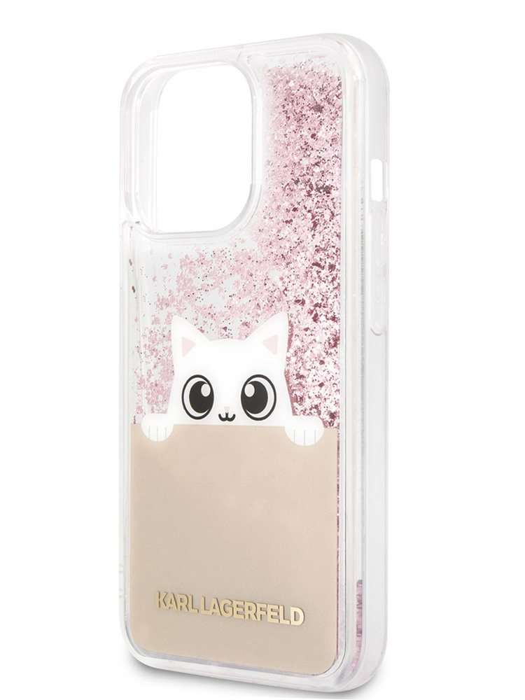 Чехол Karl Lagerfeld Liquid glitter на Apple iPhone 13 Pro Max / для ...
